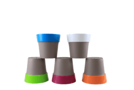 Buy Premium Harshdeep Arty Plastic Pot - Nursery Nisarga