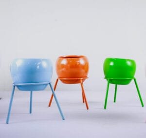 Buy Metal Pot & Planters Online In India - Nursery Nisarga